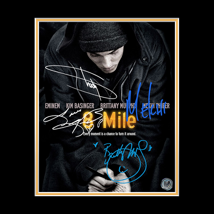 8 Mile Photo and VHS Limited Signature Edition Custom Frame | RARE-T