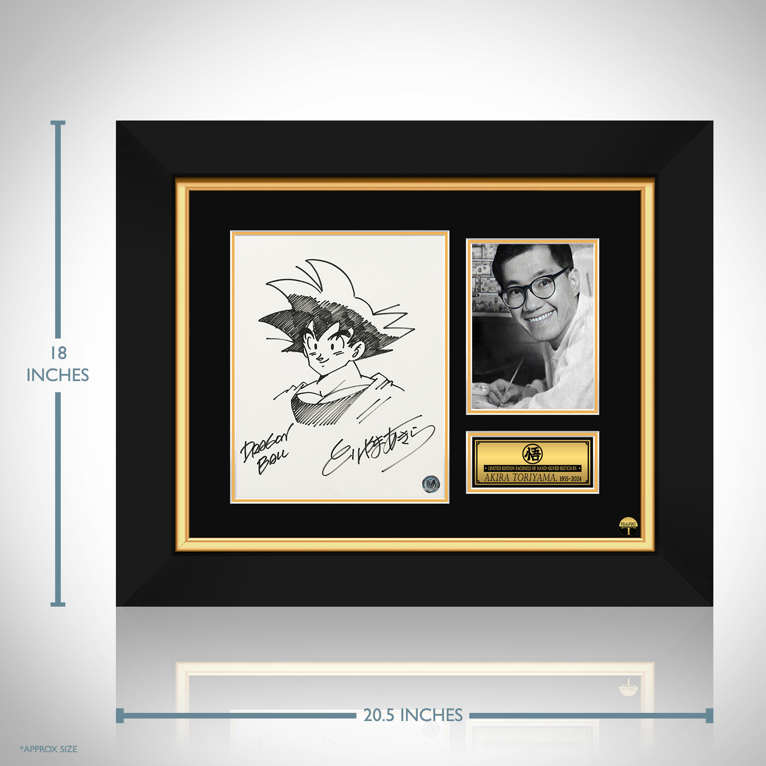 Akira Toriyama Memorial Goku Sketch Photo Limited Signature Edition ...