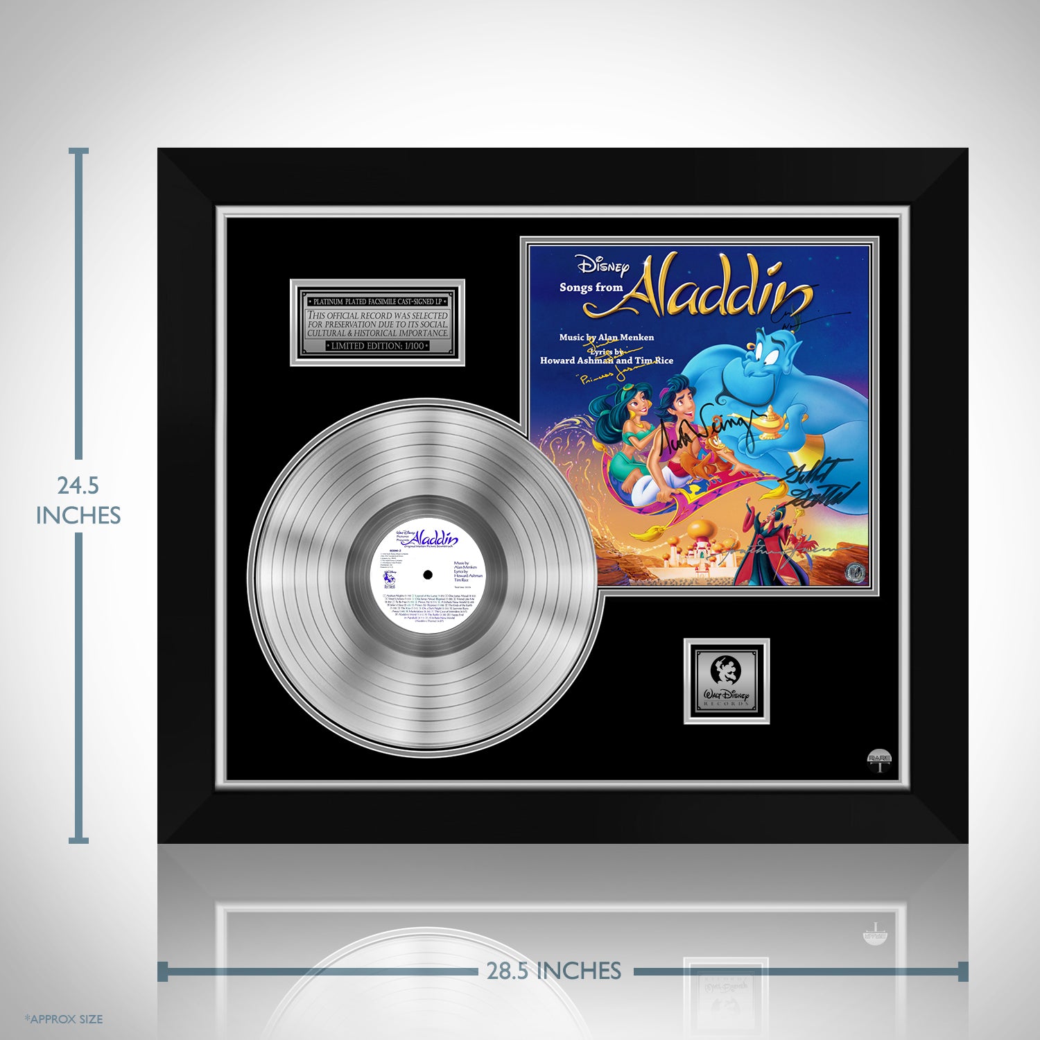 Aladdin 1992 - Original Motion Picture Soundtrack Platinum LP Limited ...
