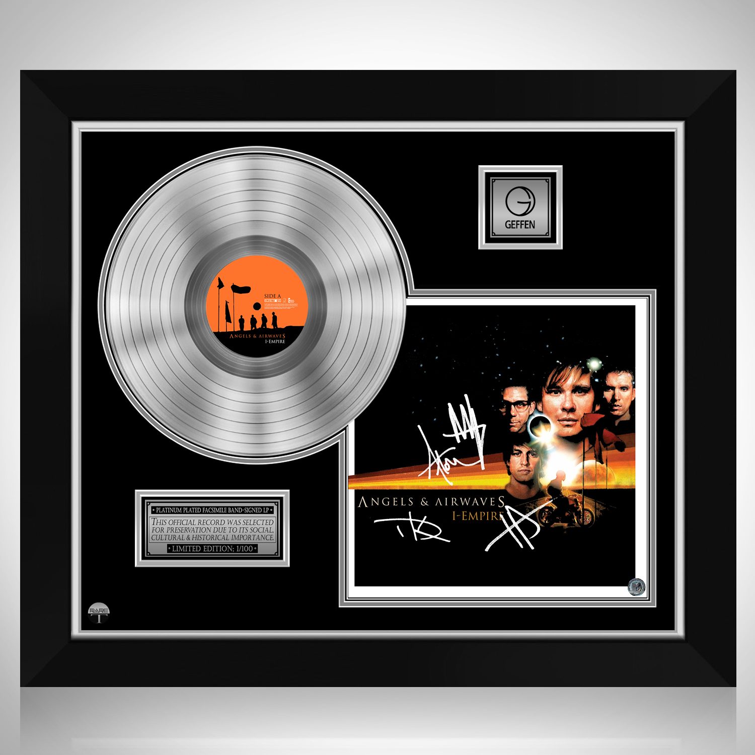 Angels & Airwaves - I-Empire Platinum LP Limited Signature Edition ...