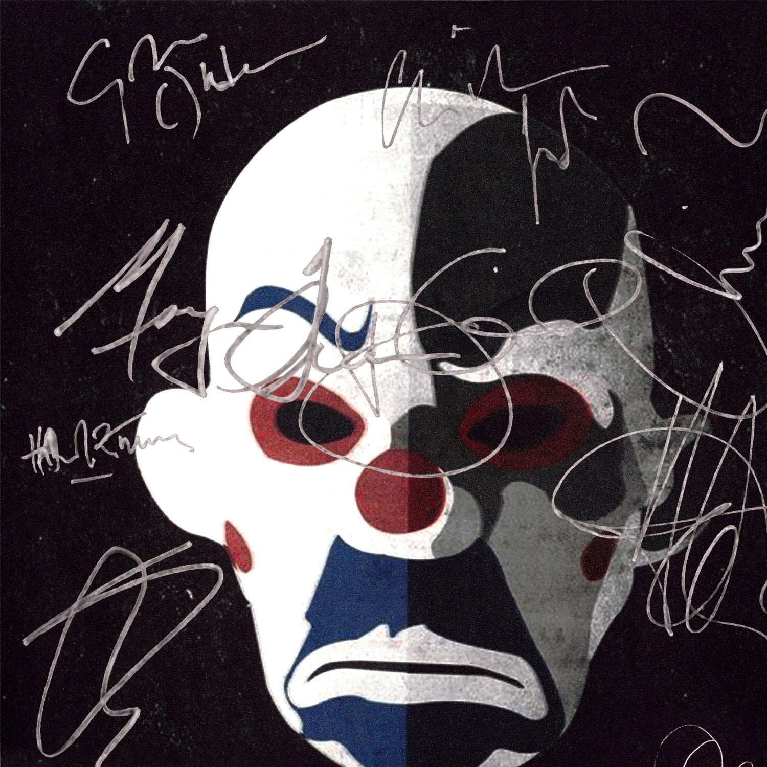 Batman The Dark Knight (Mask Cover) 2008 Movie Script Limited Signature ...