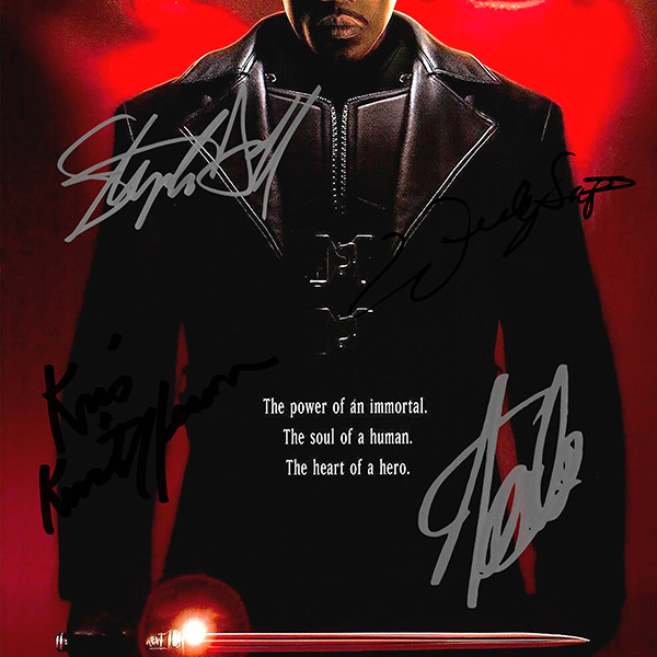 Blade Photo & VHS Limited Signature Edition Custom Frame | RARE-T