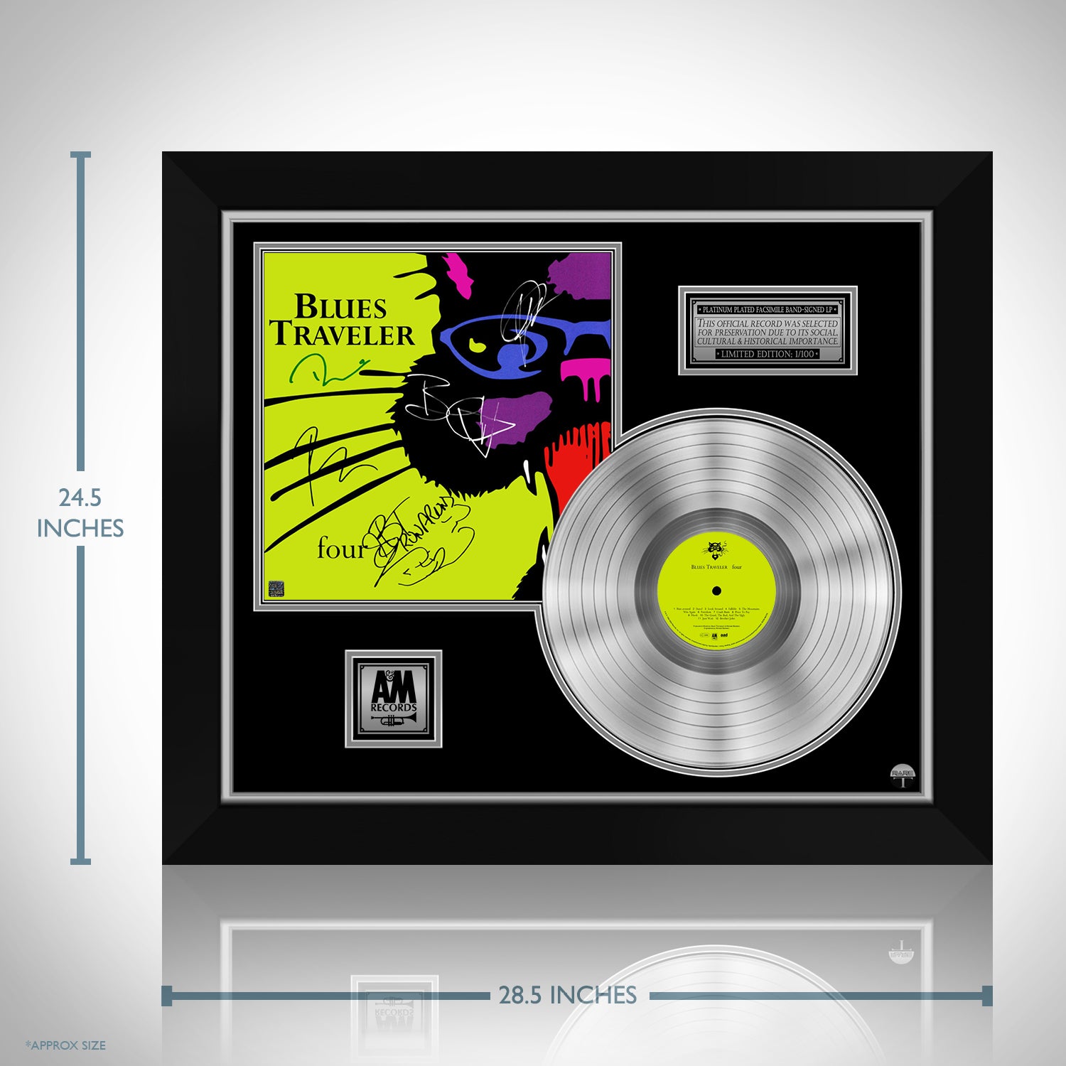 Blues Traveler - Four Platinum LP Limited Signature Edition Custom ...