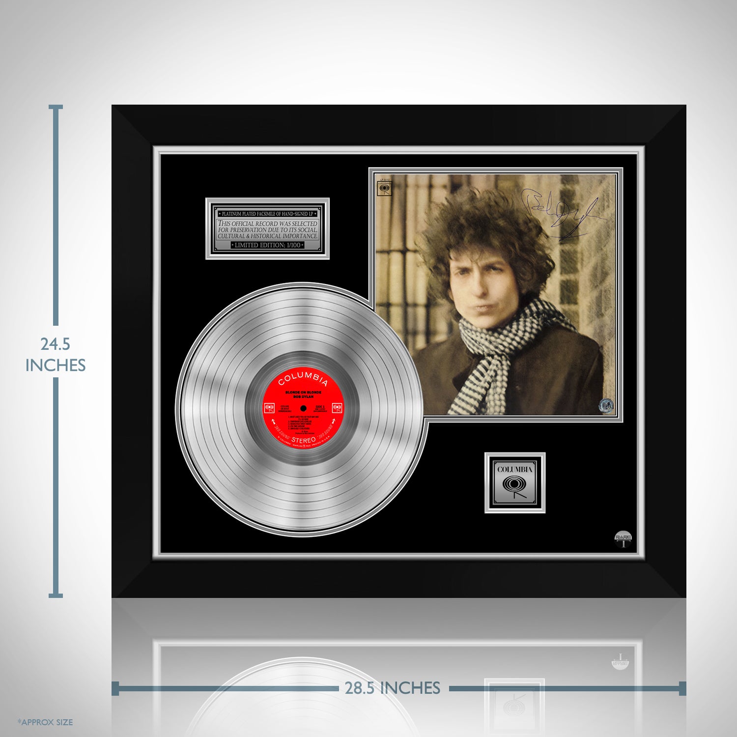 Bob Dylan - Blonde on Blonde Platinum LP Limited Signature Edition ...
