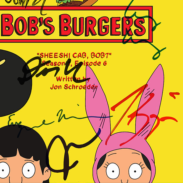 Bob's Burgers Script Limited Signature Edition | RARE-T
