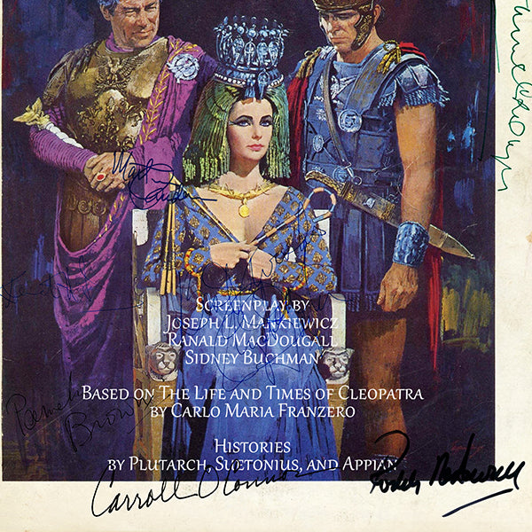 Cleopatra 1963 Transcript Limited Signature Edition | RARE-T