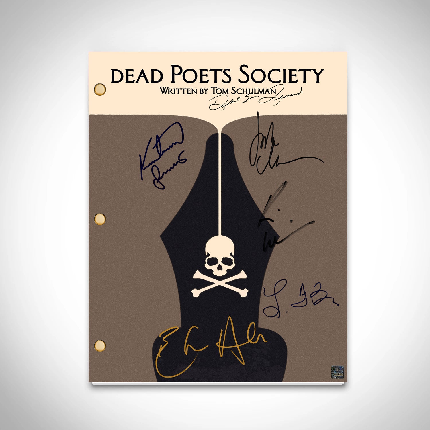 Dead Poets Society (1989) Script Limited Signature Edition | RARE-T