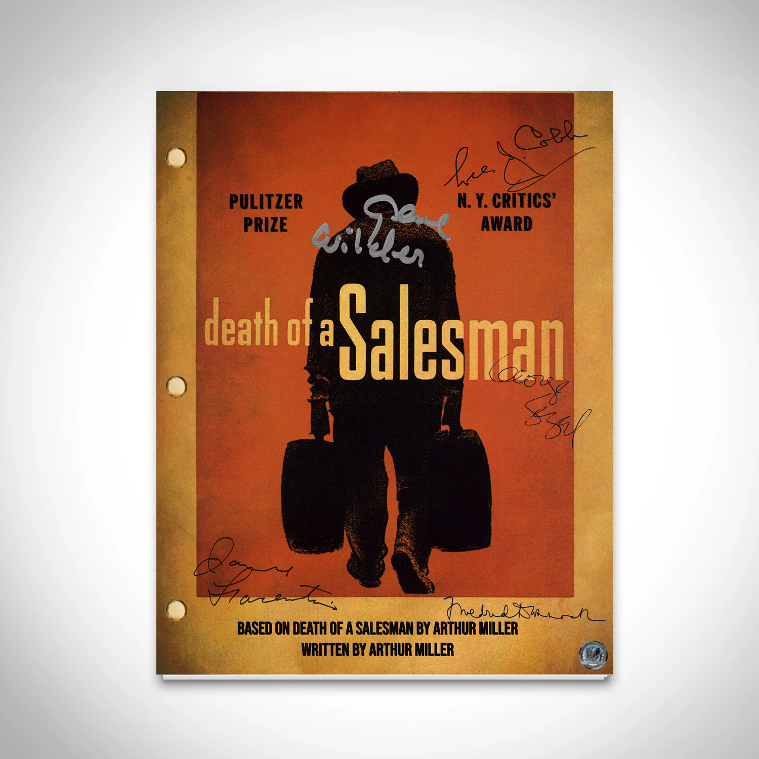 Death of a Salesman 1966 Transcript Limited Signature Edition | RARE-T