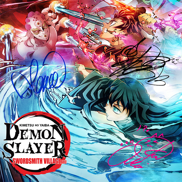 Demon Slayer Swordsmith Village Arc Mini Poster Limited Signature ...