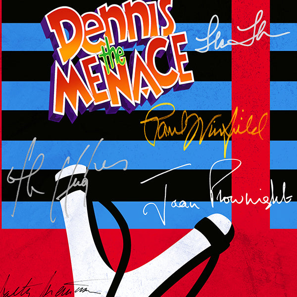 Dennis The Menace Transcript Limited Signature Edition | RARE-T