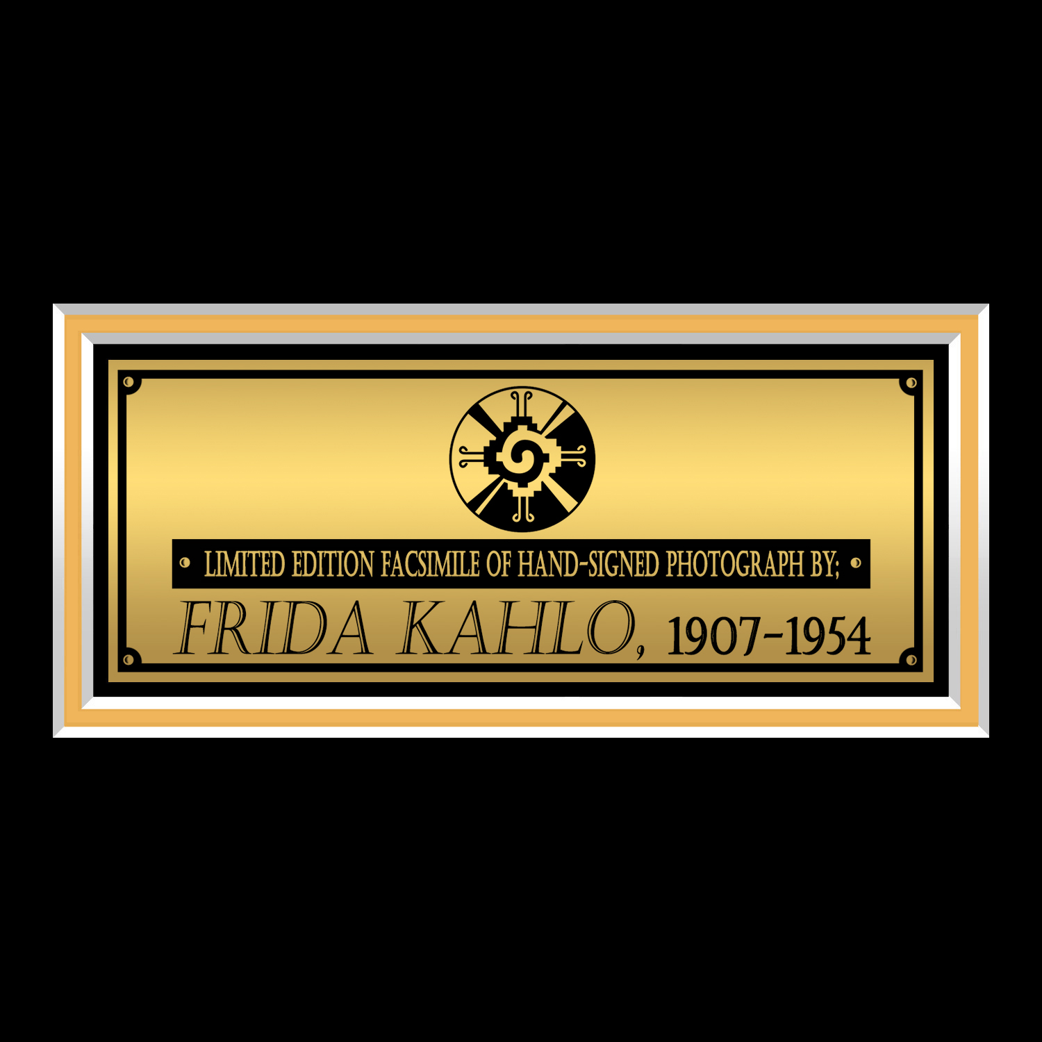 Frida Kahlo Legend Photo Limited Signature Edition Custom Frame | RARE-T