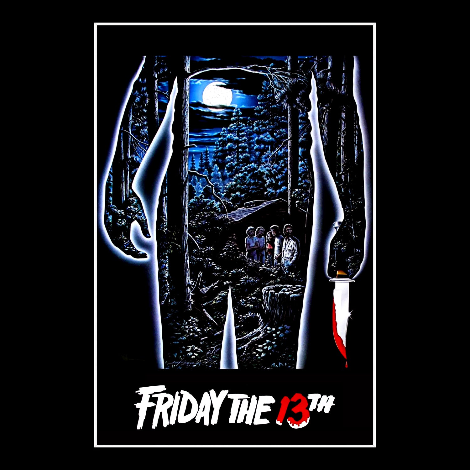Friday The 13th (1980) Script Limited Signature Edition Custom Frame ...