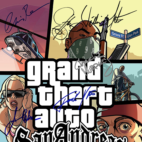Grand Theft Auto: San Andreas Mini Poster Limited Signature Edition ...