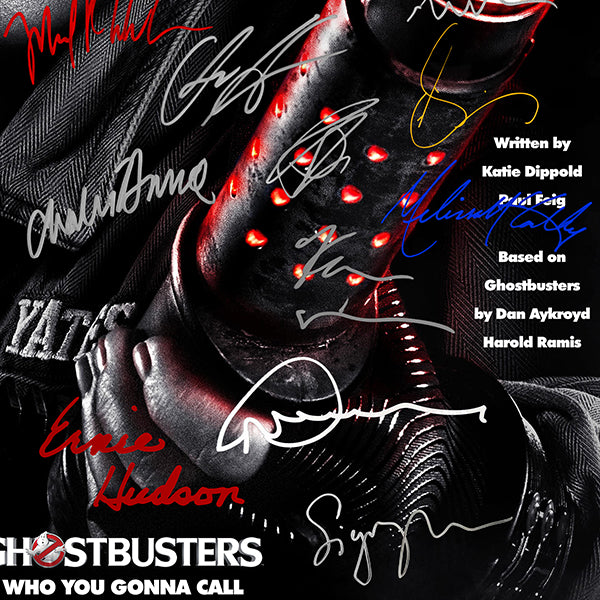 Ghostbusters 2016 Script Limited Signature Edition | RARE-T