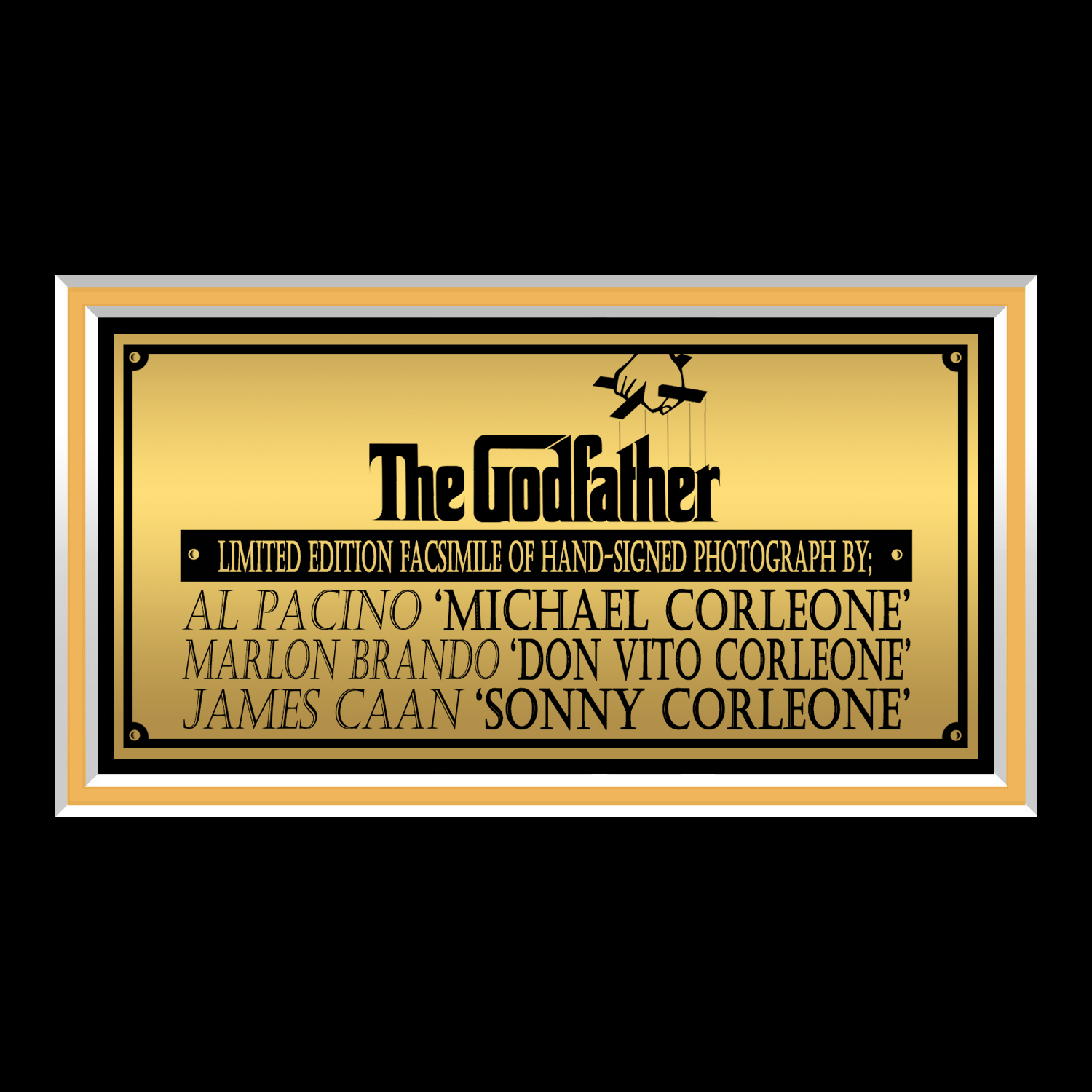 The Godfather - Family Photo Limited Signature Edition Custom Frame ...