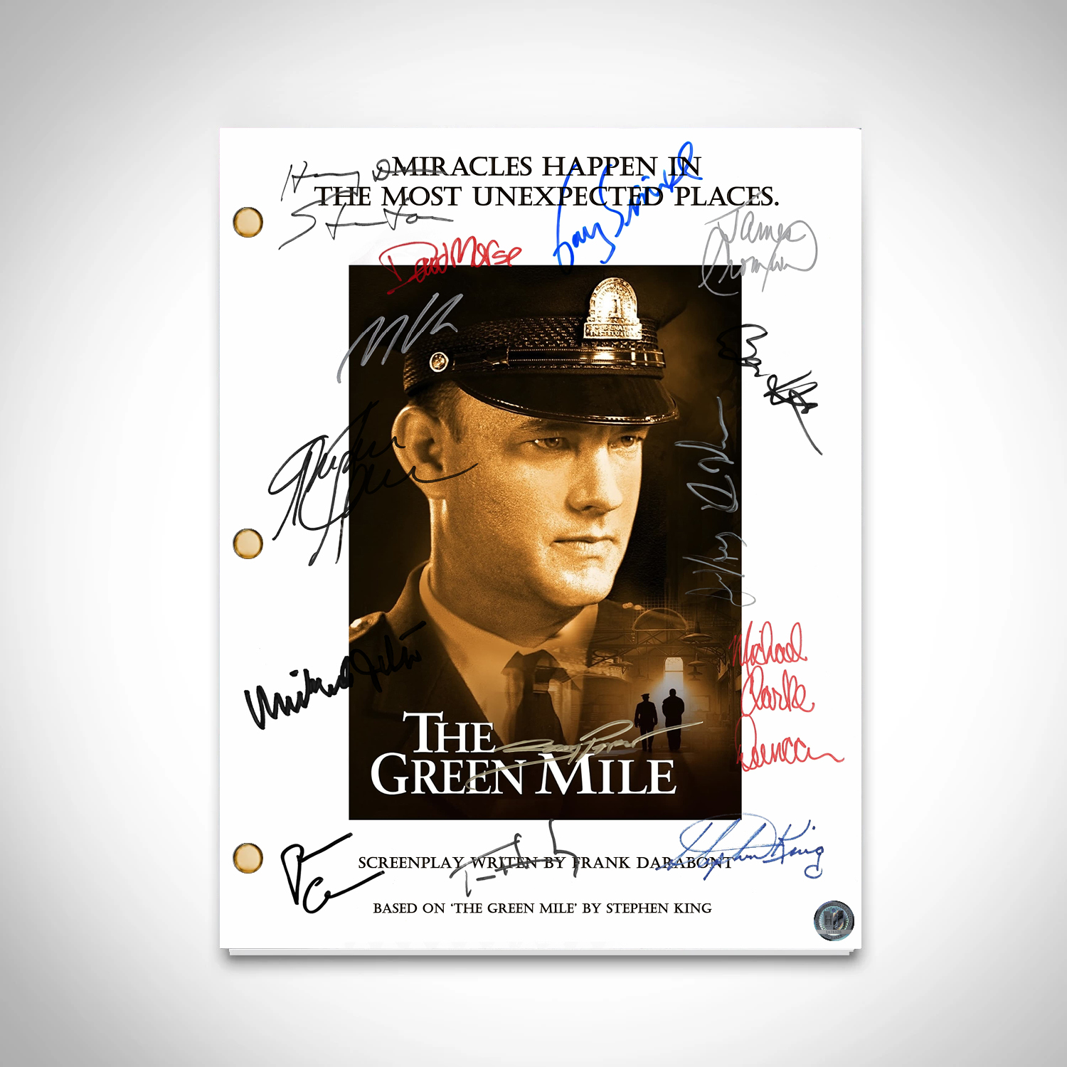The Green Mile Script Limited Signature Edition | RARE-T
