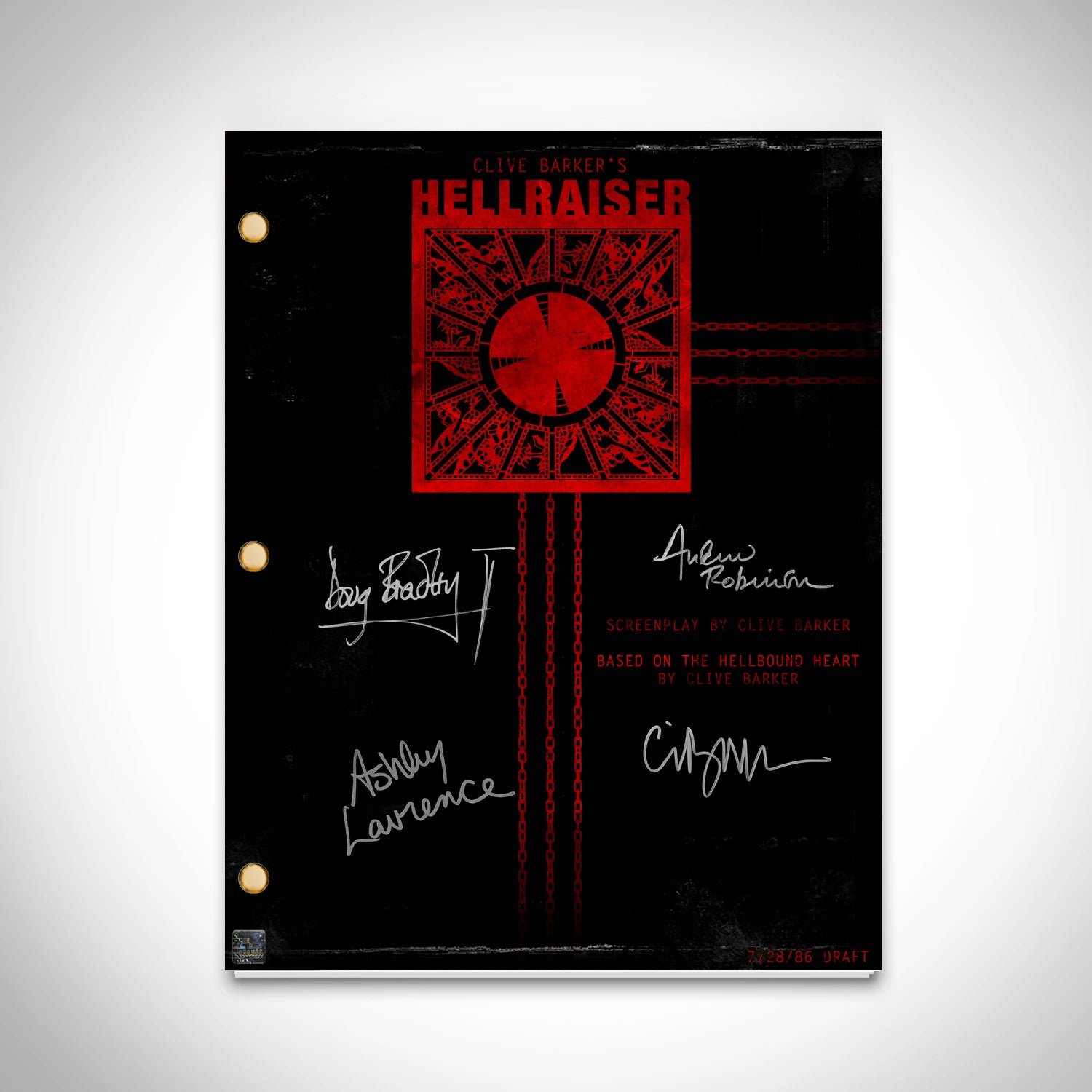 Hellraiser Script Limited Signature Edition | RARE-T