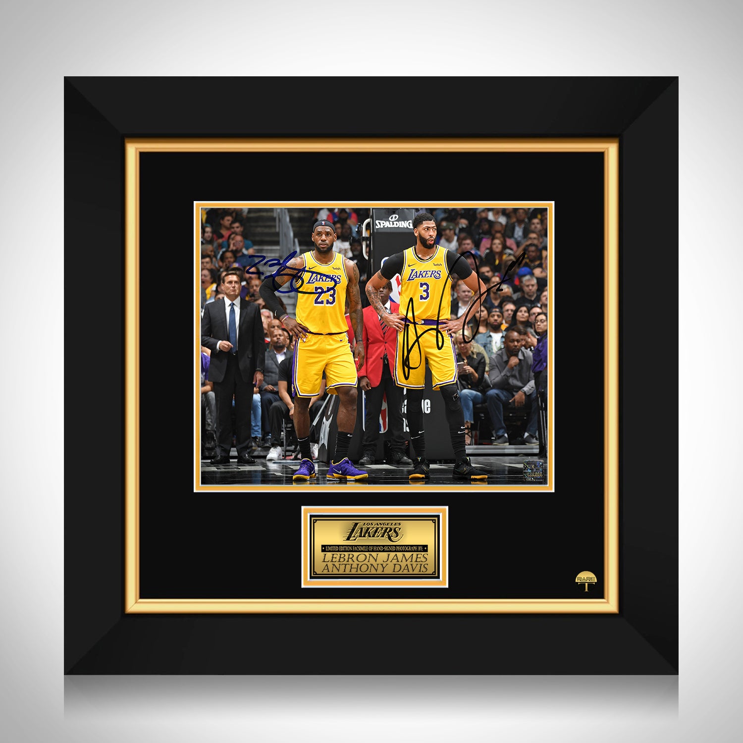 Lebron James & Anthony Davis Los Angeles Lakers Photo Limited Signature ...