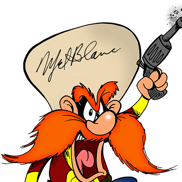 Looney Tunes - Yosemite Sam Promotional Art Limited Signature Edition ...