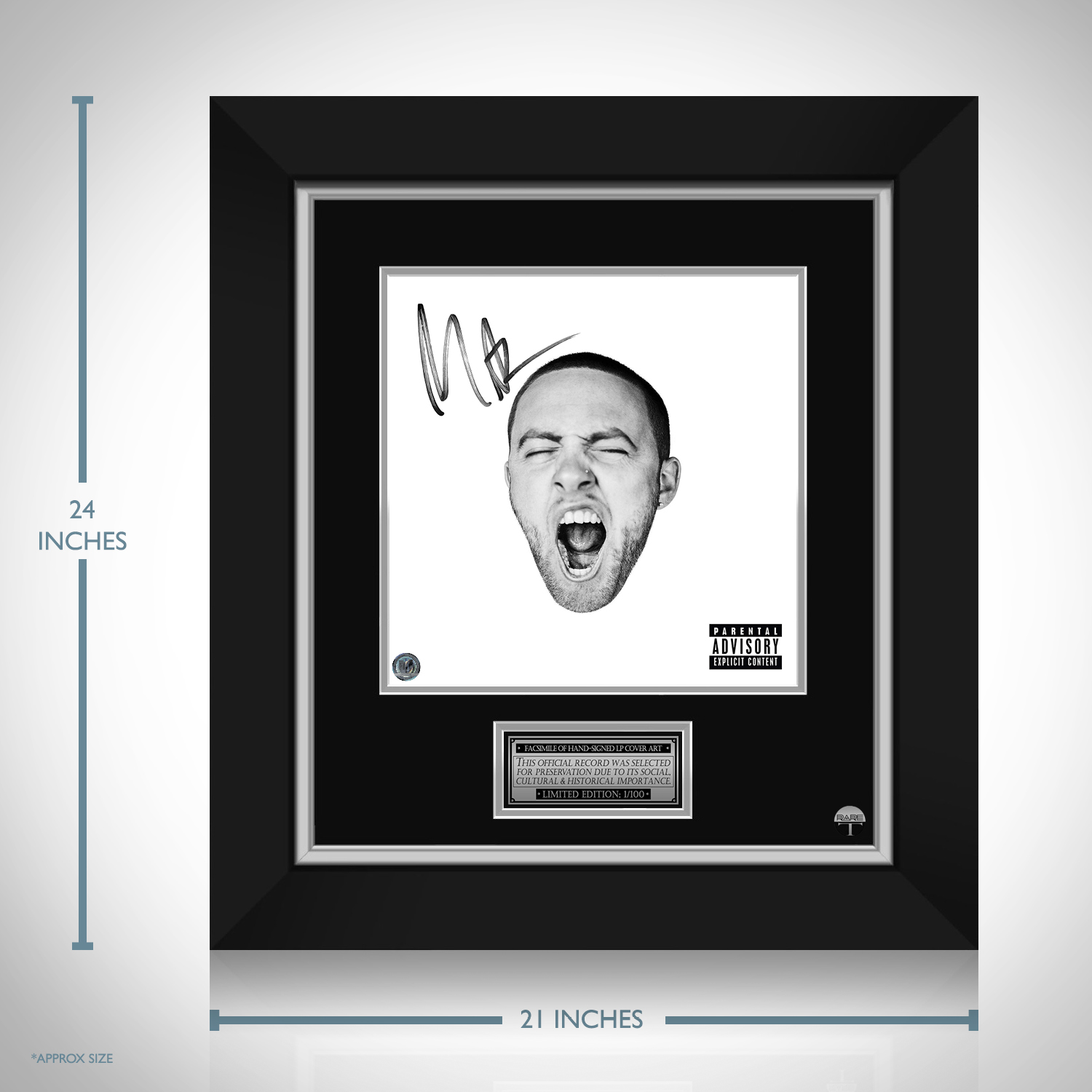 Mac Miller - Good AM LP Cover Limited Signature Edition Custom Frame ...