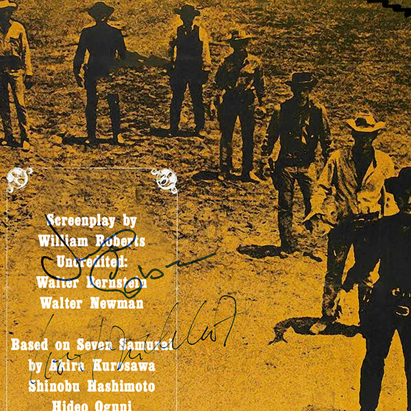 Magnificent Seven 1960 Transcript Limited Signature Edition | RARE-T