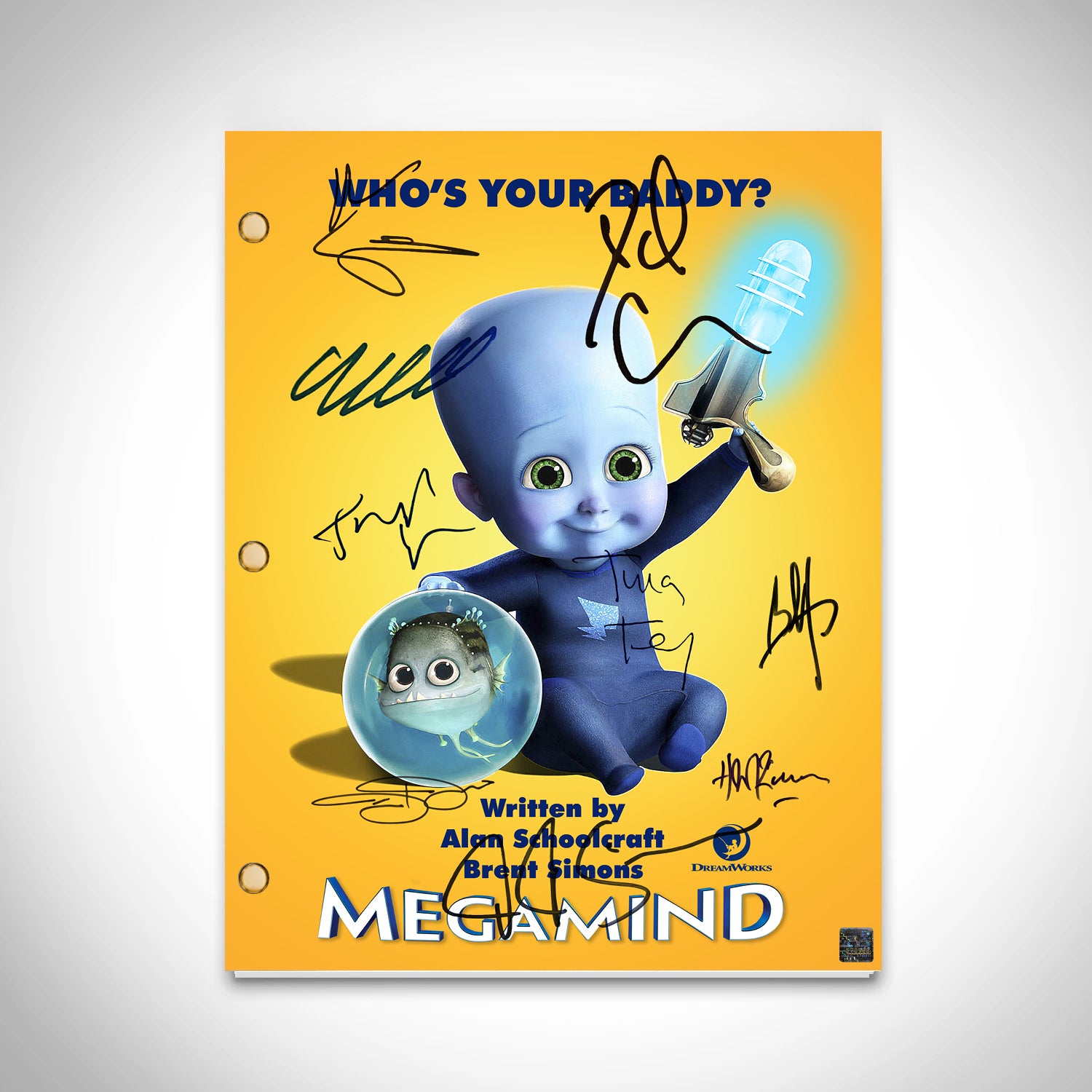 Megamind Script Limited Signature Edition | RARE-T