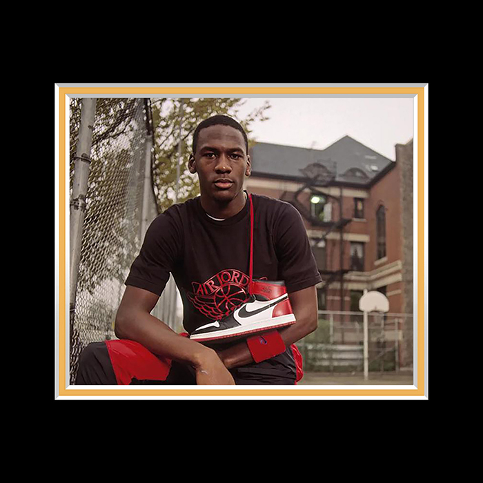 Michael Jordan Nike Air Jordan 1 1985 Advertisement Mini Poster Limited ...