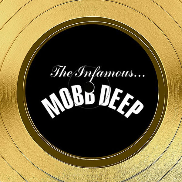 Mobb Deep - The Infamous Gold LP Limited Signature Edition Custom Frame ...