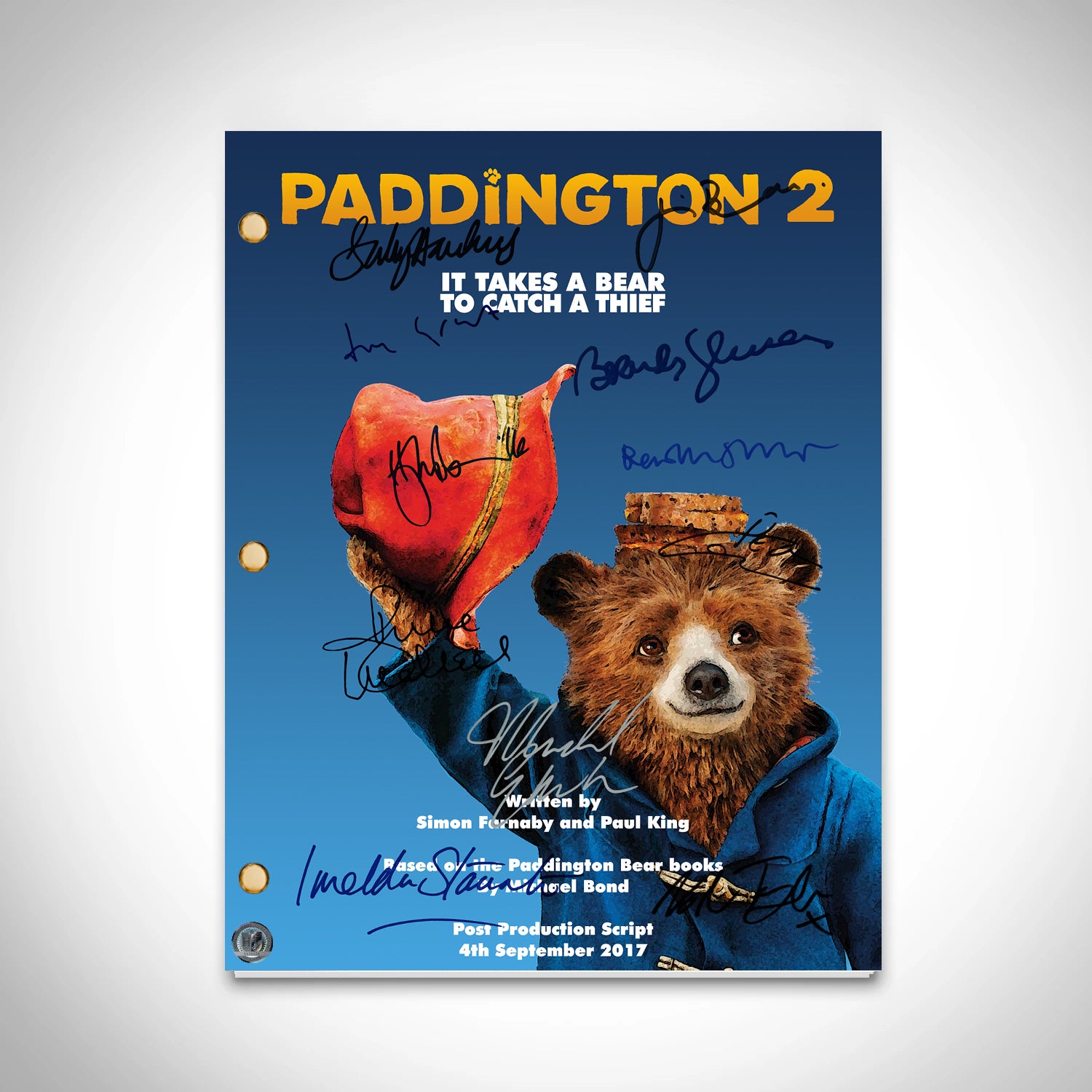 Paddington 2 Script Limited Signature Edition | RARE-T