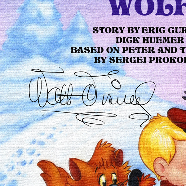 Peter and the Wolf (1946) Script Limited Signature Edition Custom Frame ...
