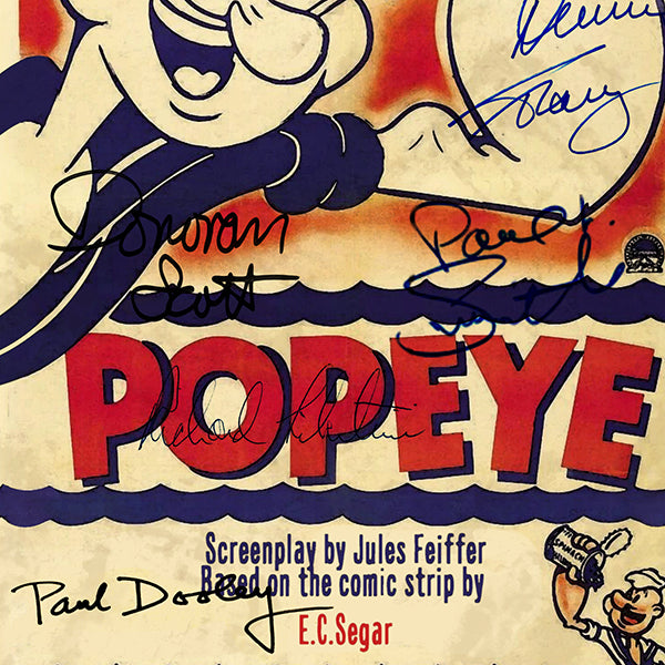 Popeye (1980) Script Limited Signature Edition | RARE-T