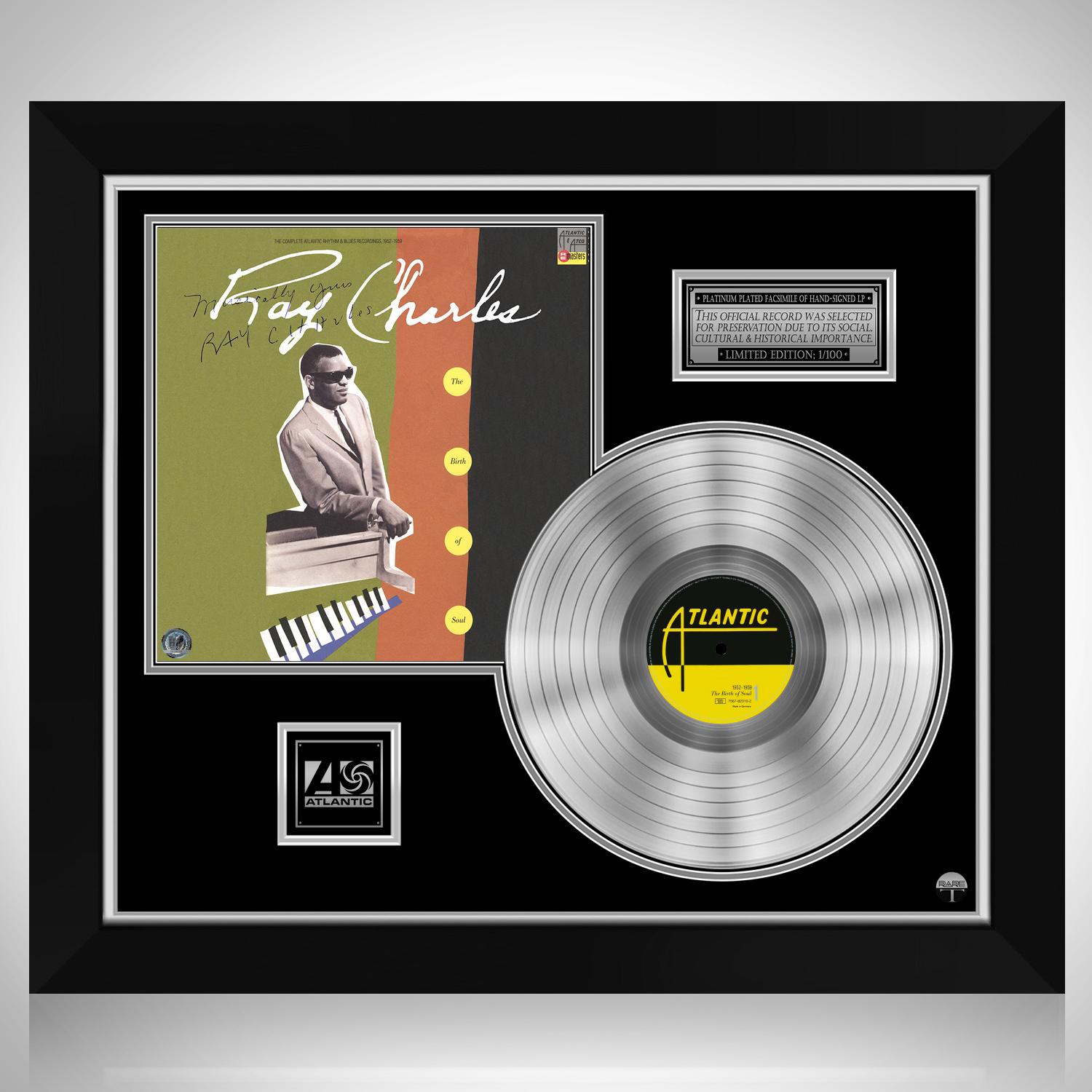 Ray Charles - The Birth Of Souls Platinum LP Limited Signature Edition ...