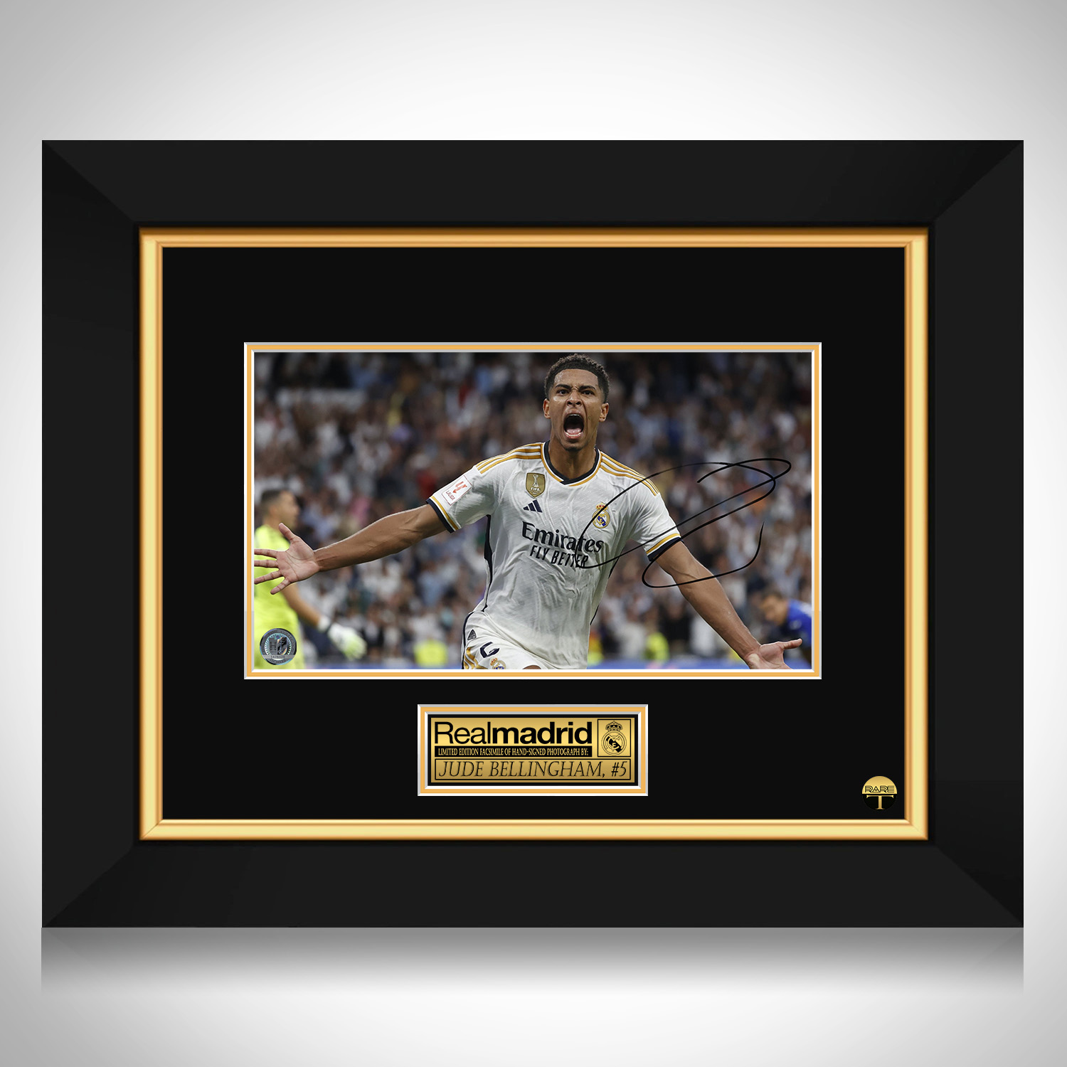 Real Madrid - Jude Bellingham Photo Limited Signature Edition Custom ...