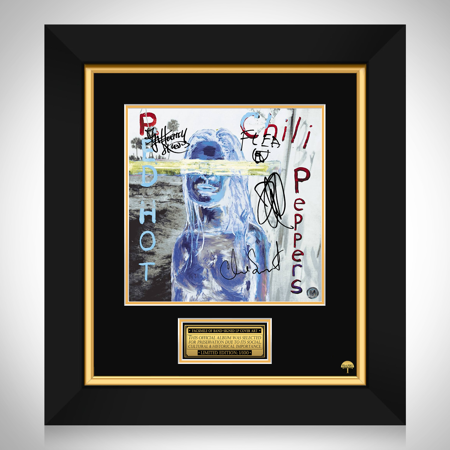 Red Hot Chili Peppers - By The Way LP Cover Limited Signature Edition ...