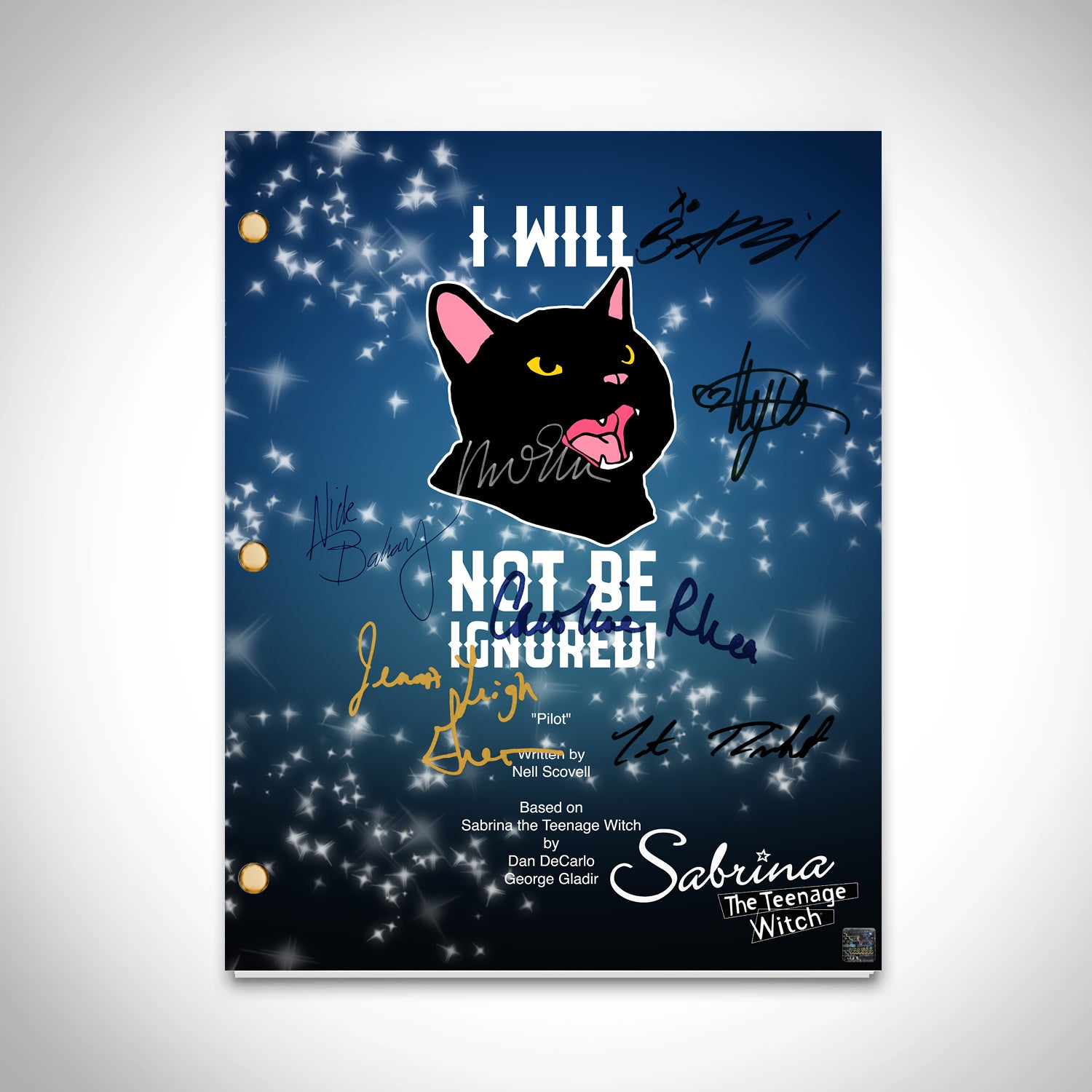 Sabrina the Teenage Witch Script Limited Signature Edition Custom Frame ...