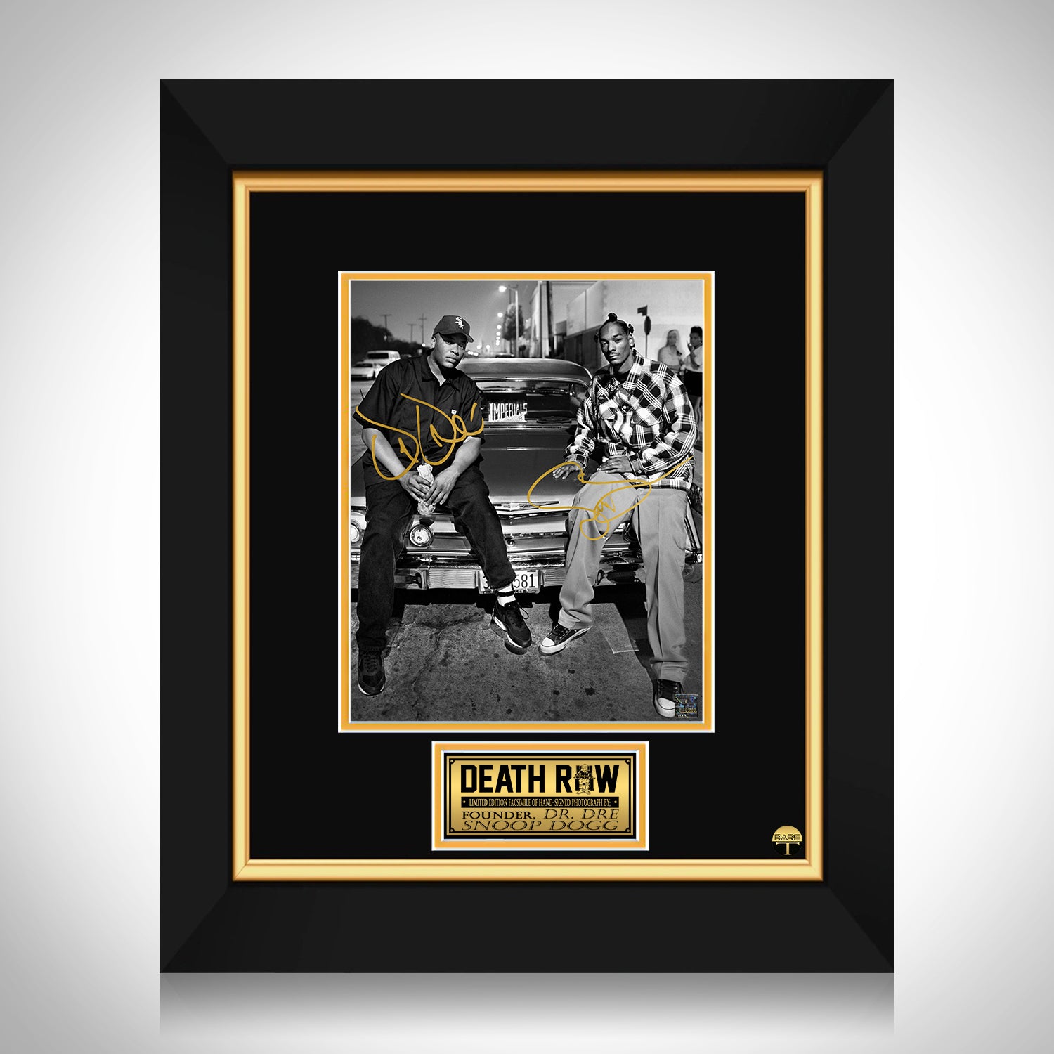 Snoop Dogg and Dr. Dre Car Photo Limited Signature Edition Custom Frame ...