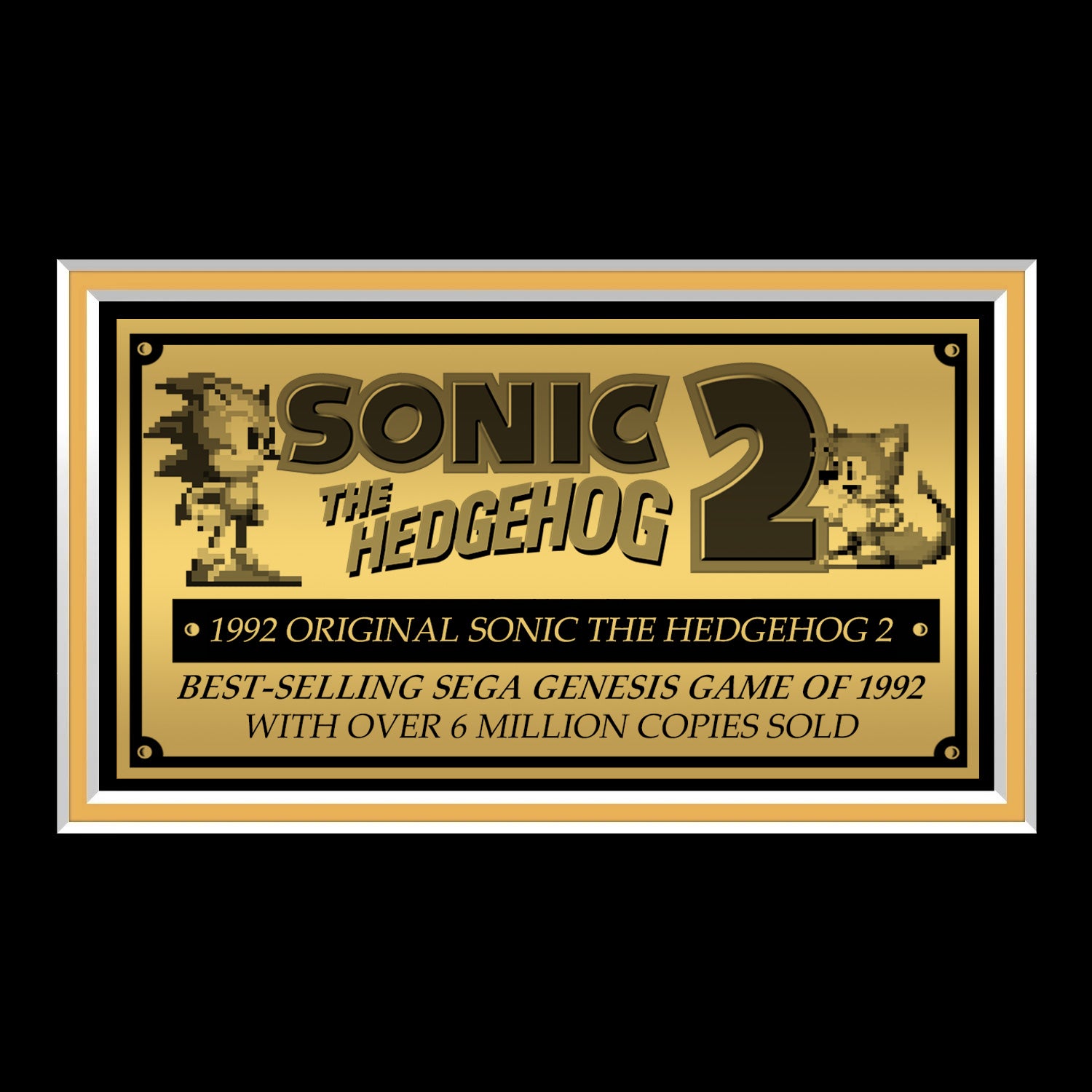 Sonic the Hedgehog 2 - RARE-T Exclusive Vintage Sega Genesis Game ...
