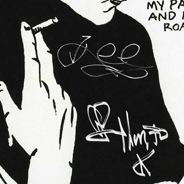 Sonic Youth - Goo Gold LP Limited Signature Edition Custom Frame | RARE-T