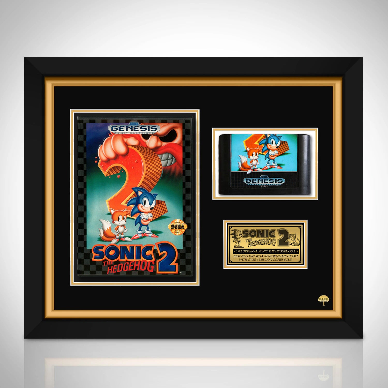 Sonic the Hedgehog 2 - RARE-T Exclusive Vintage Sega Genesis Game ...