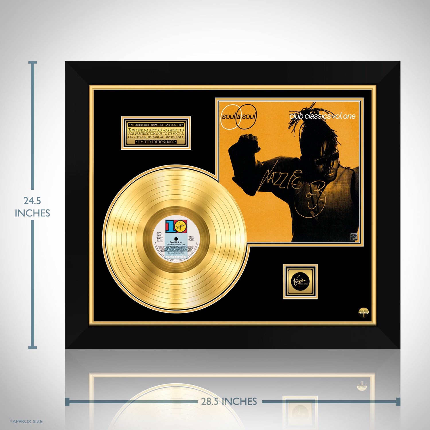 Soul II Soul - Club Classics Vol 1 Gold LP Limited Signature Edition ...