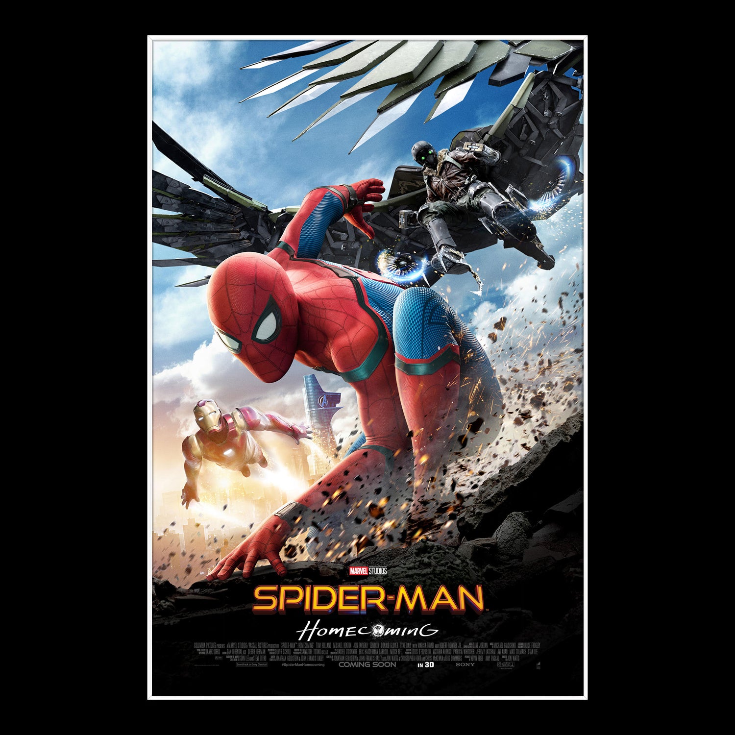Spider-Man Homecoming Transcript Limited Signature Edition Custom Frame ...