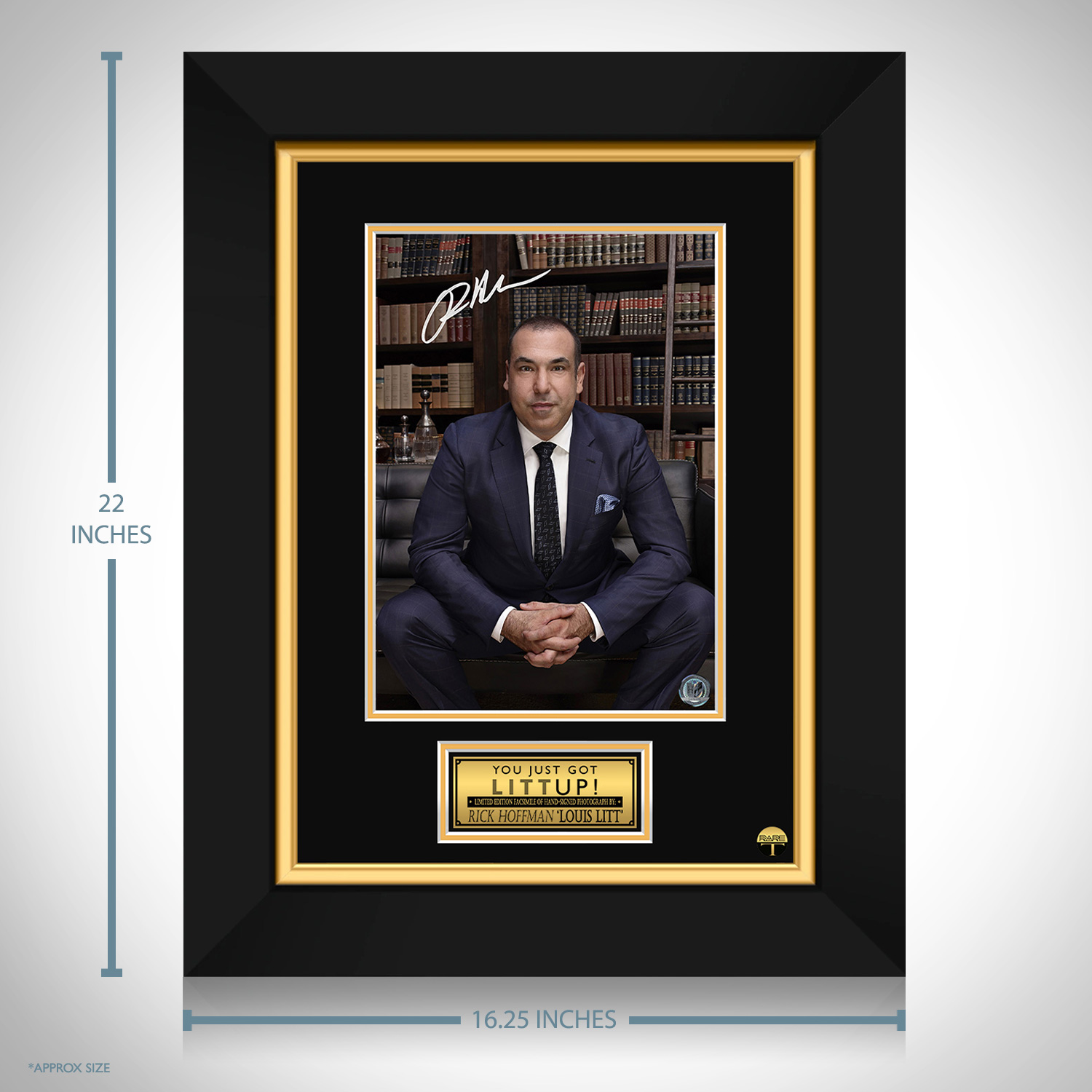 Suits - Louis Litt Photo Limited Signature Edition Custom Frame | RARE-T