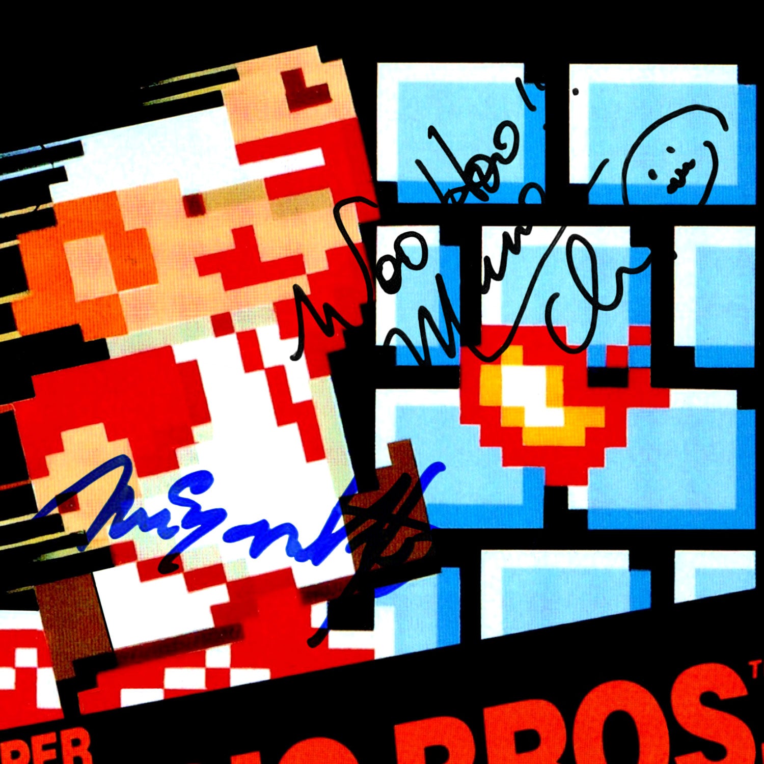 Super Mario Bros. Nintendo Entertainment System Gold Cartridge & Box ...