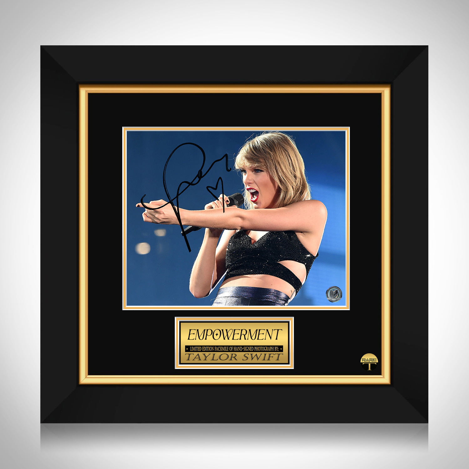 Taylor Swift Photo Limited Signature Edition Custom Frame | RARE-T