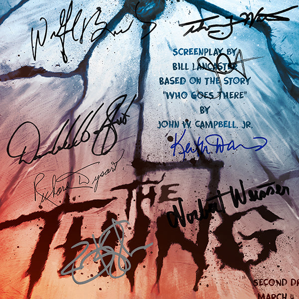 The Thing (1982) Script Limited Signature Edition | RARE-T