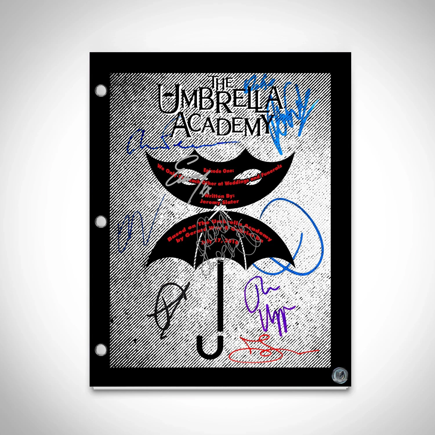 The Umbrella Academy Script Limited Signature Edition | RARE-T
