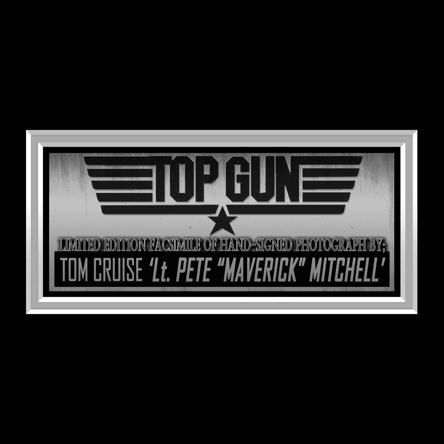 Top Gun Maverick Movie Photo Limited Signature Edition Custom Frame ...