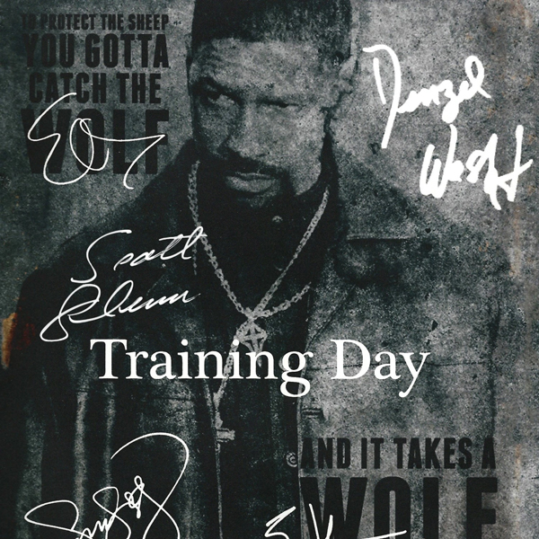 Training Day Movie Script Limited Signature Edition | RARE-T