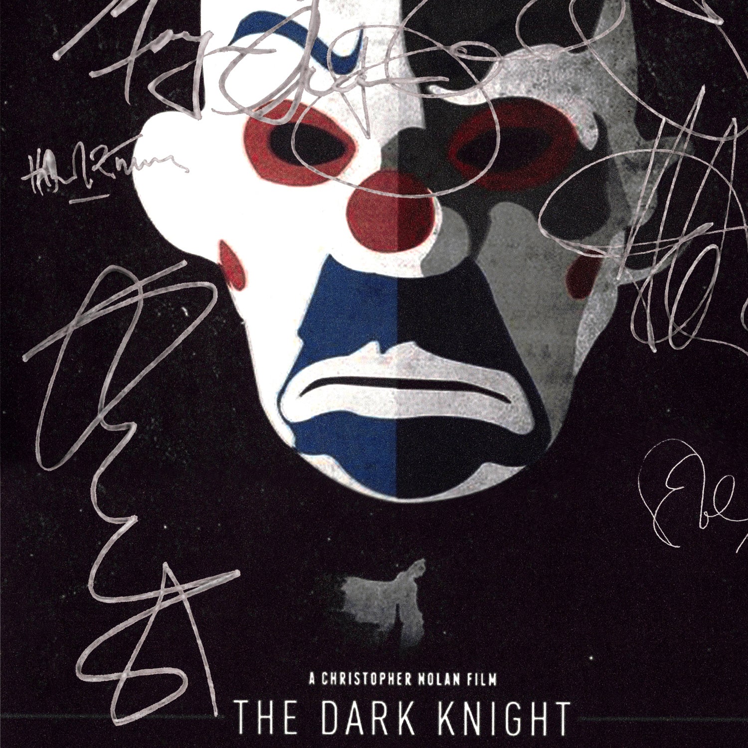 The Dark Knight (Mask Cover) 2008 Movie Script Limited Signature ...