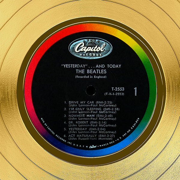 The Beatles Yesterday and Today Butcher Gold LP Limited Signature ...